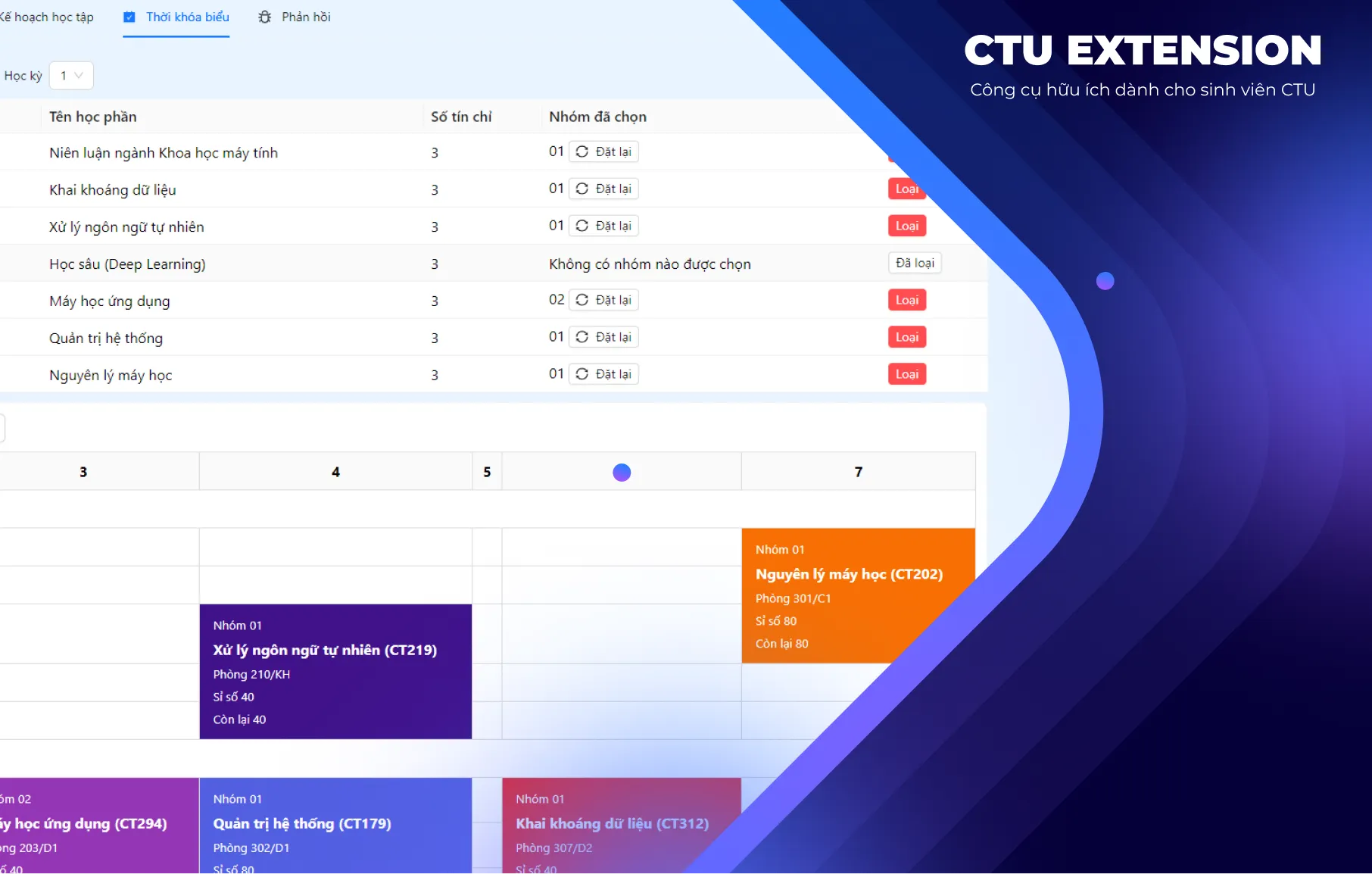 CTU Management System Extension